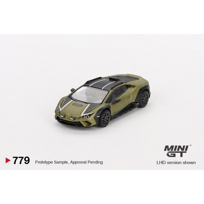 Lamborghini Huracan Sterrato Verde Gea Matt (Mat Green) 2024 (LHD) 1:64